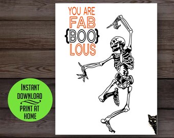 You're My Boo Halloween Card - Etsy