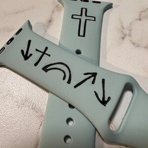Christian Symbols Watch Band - Etsy
