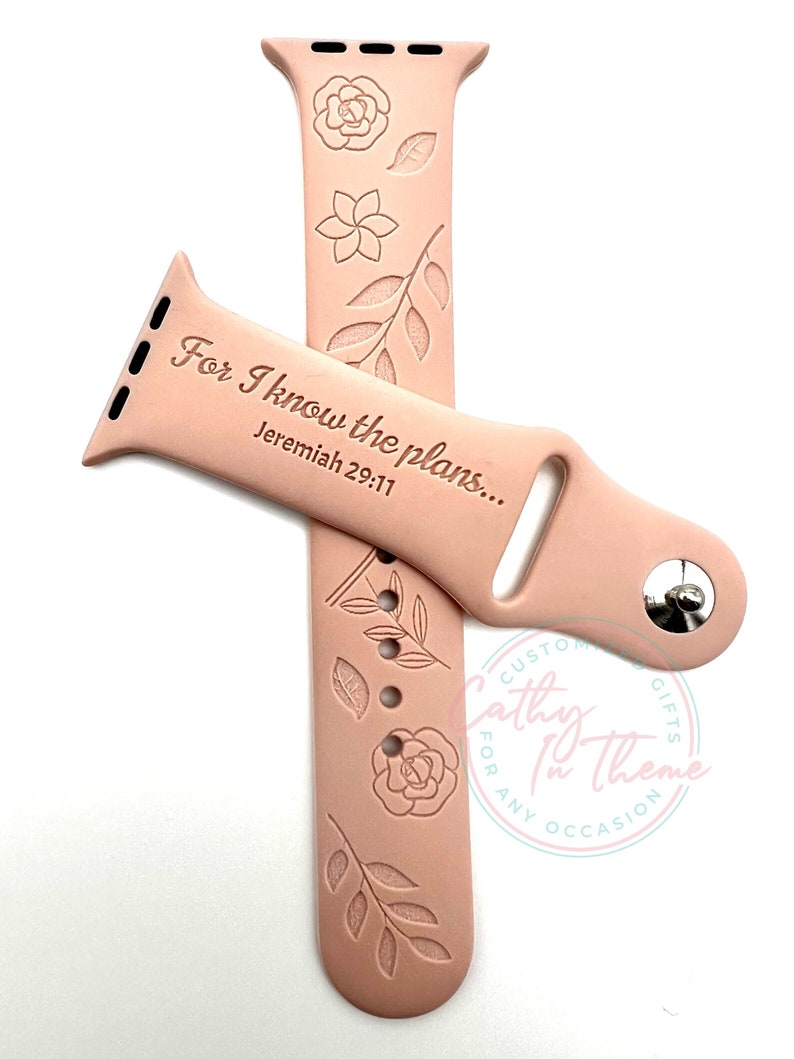 Jeremiah 29:11 Bible Verse Watch Band - Etsy