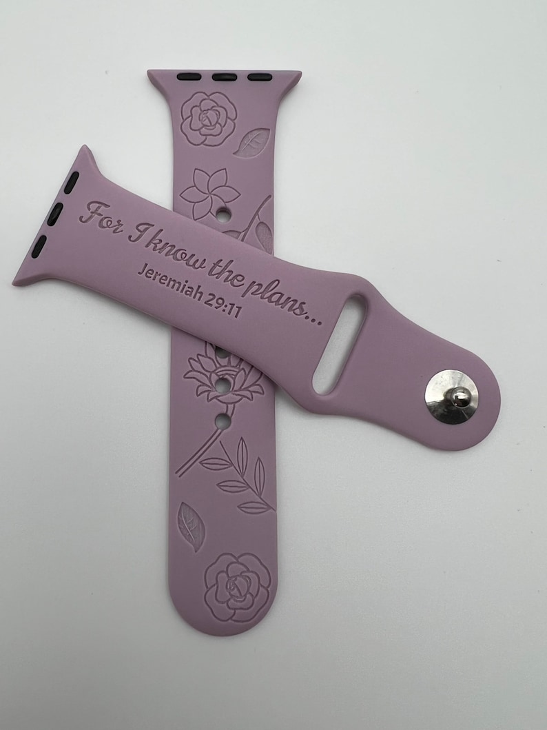 Jeremiah 29:11 Bible Verse Watch Band - Etsy