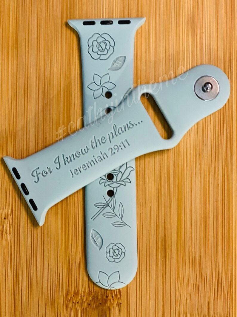 Jeremiah 29:11 Bible Verse Watch Band - Etsy