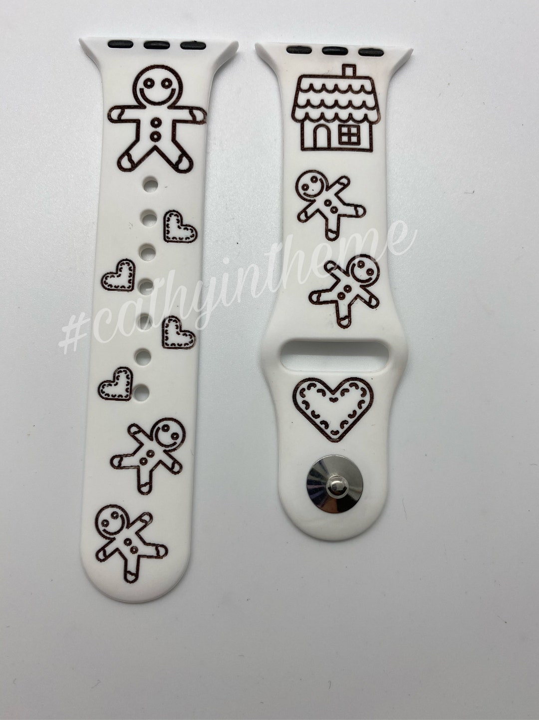 Gingerbread Man Design Apple Watch Band - Etsy