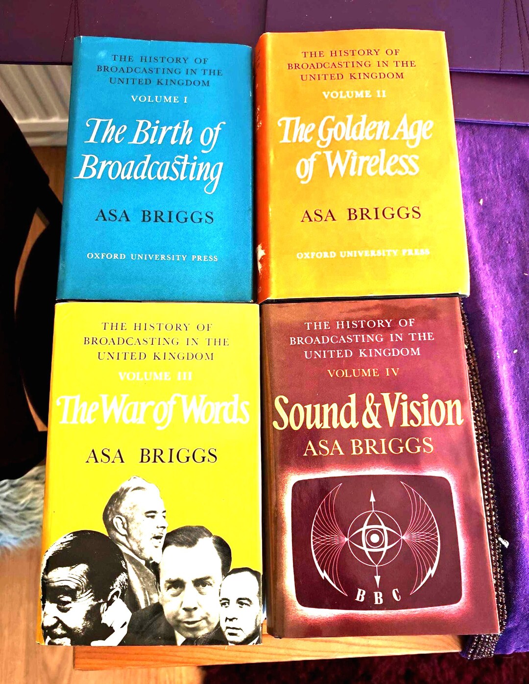 A History of Broadcasting in the United Kingdom - Four Volumes - Asa ...