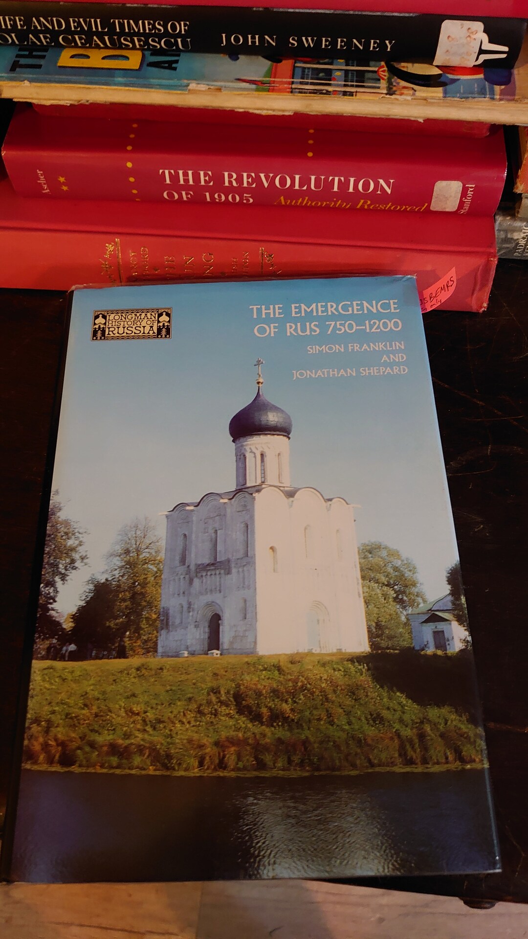 The Emergence of Rus - 750-1200 - Simon Franklin and Jonathan Shepard ...