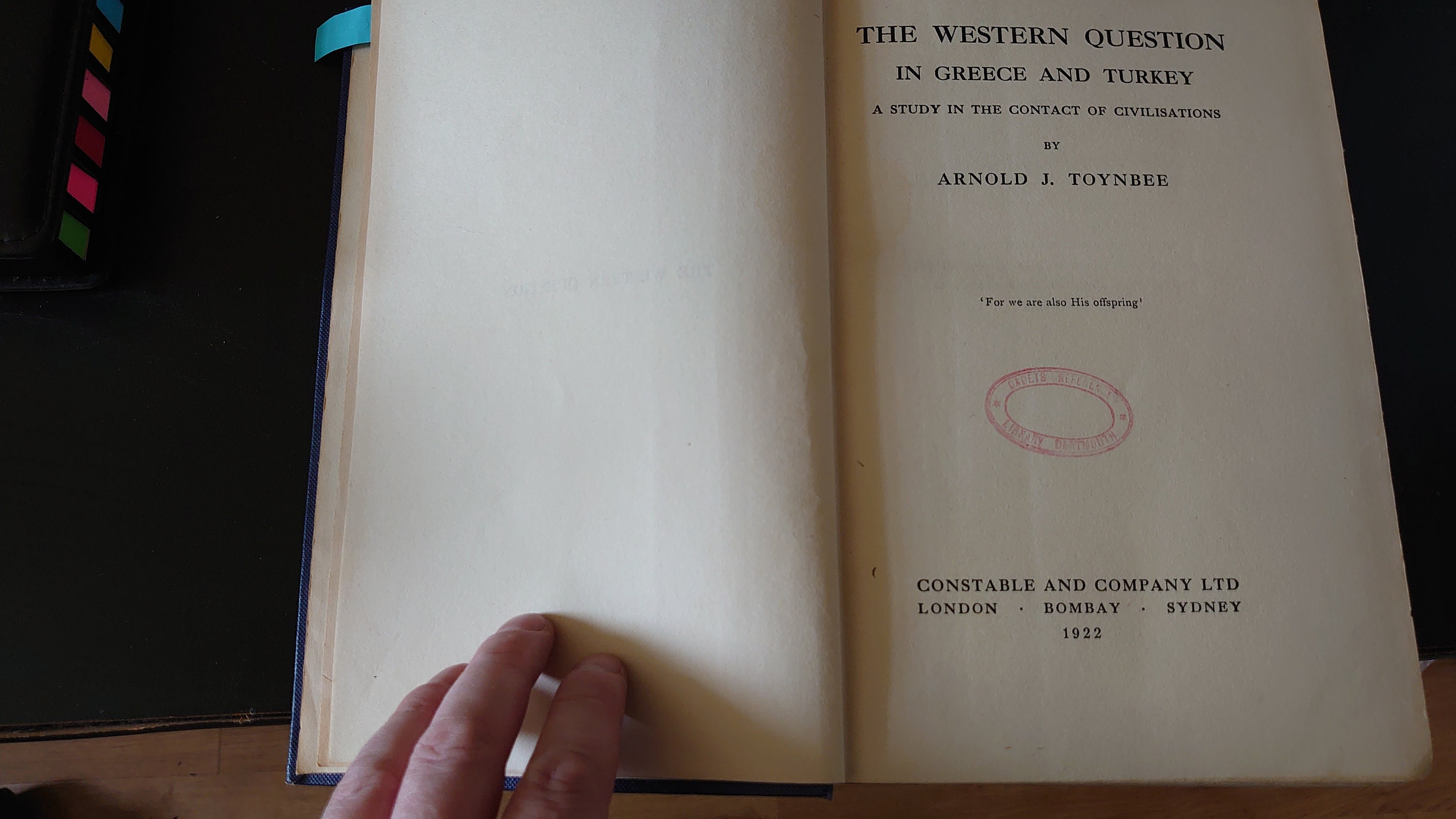 The Western Question in Greece and Turkey unknown Binding Arnold Joseph ...