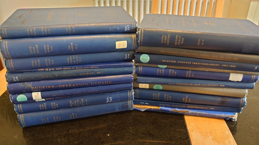 Vintage Admiralty WWII Naval Staff History - Declassified History ...
