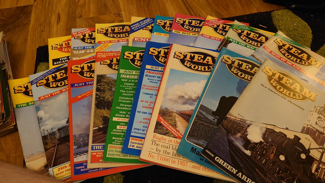 Collections of Railway Magazines From the 1960s to the 2000s - Steam ...