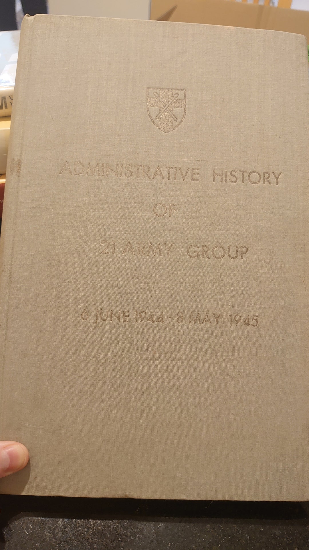 Administrative History of 21 Army Group 6 June 1944 to 8 May - Etsy