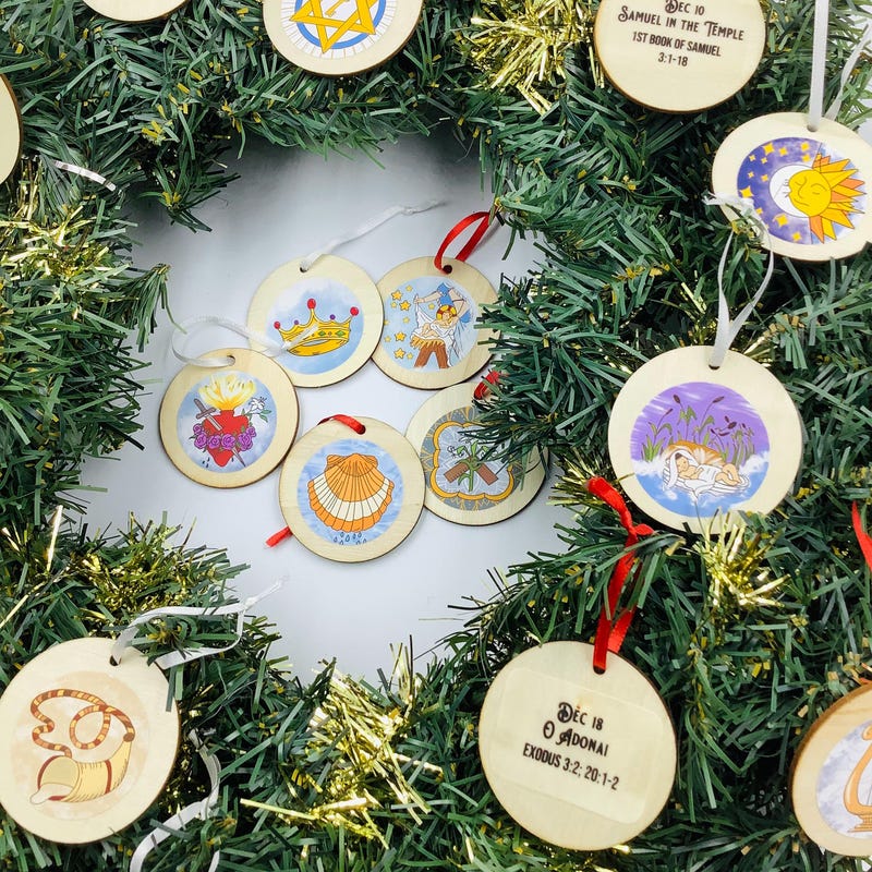 Jesse Tree Ornaments - Etsy