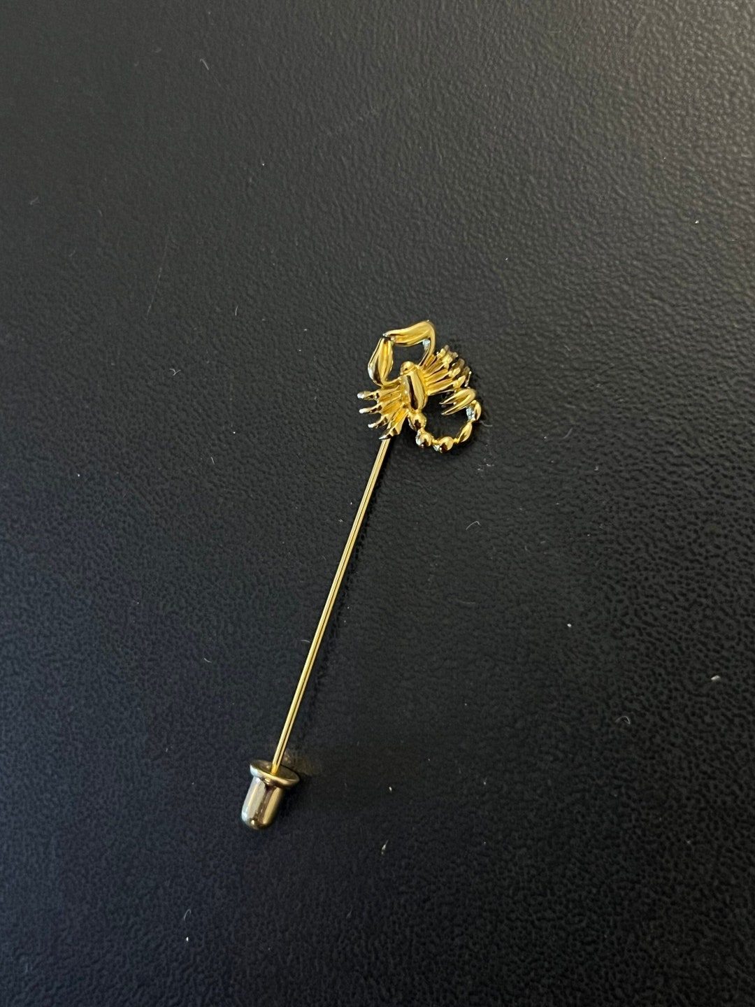 Vintage D'orlan Gold-plated Scorpio Lapel Stick Pin Brooch Unsigned ...