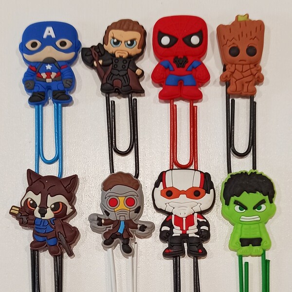 Avengers Bookmark - Etsy