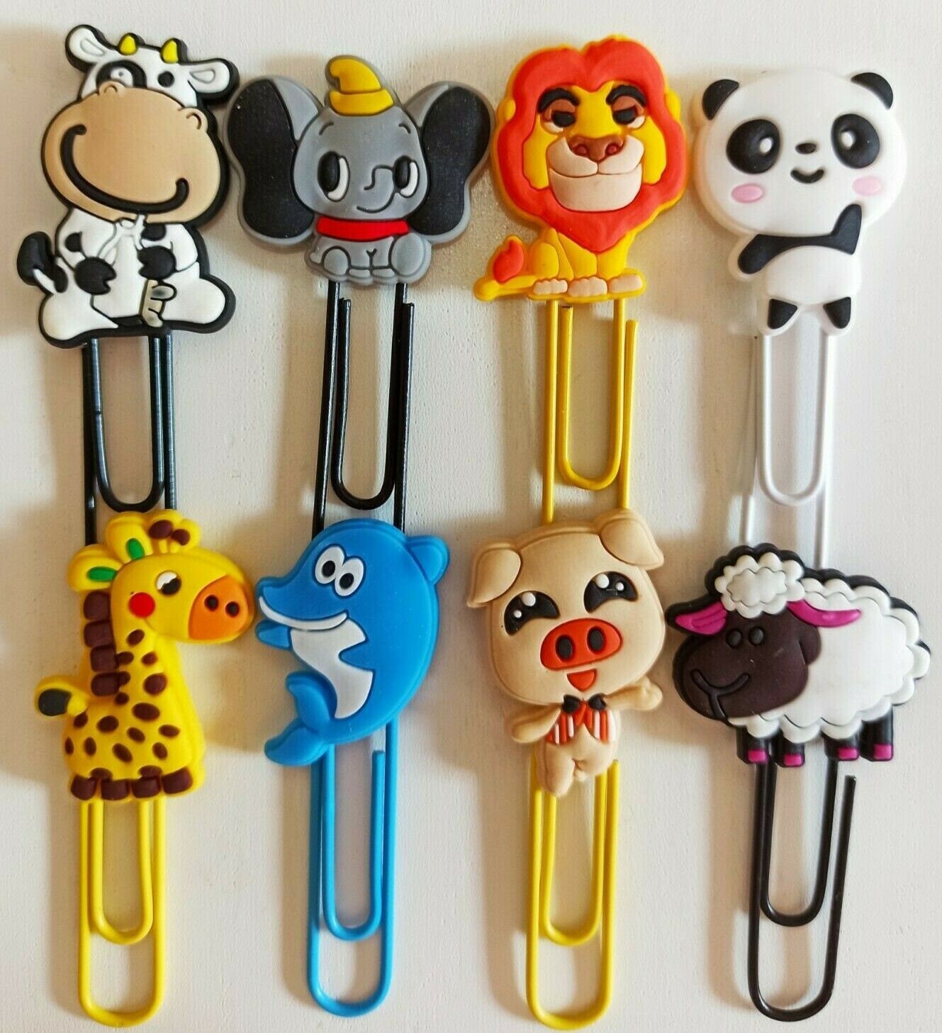 Disney Mickey Mouse Minnie Mouse Paperclips Bookmarks X8 Cute Birthday ...