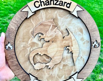 Charizard Laser Cut File - Etsy