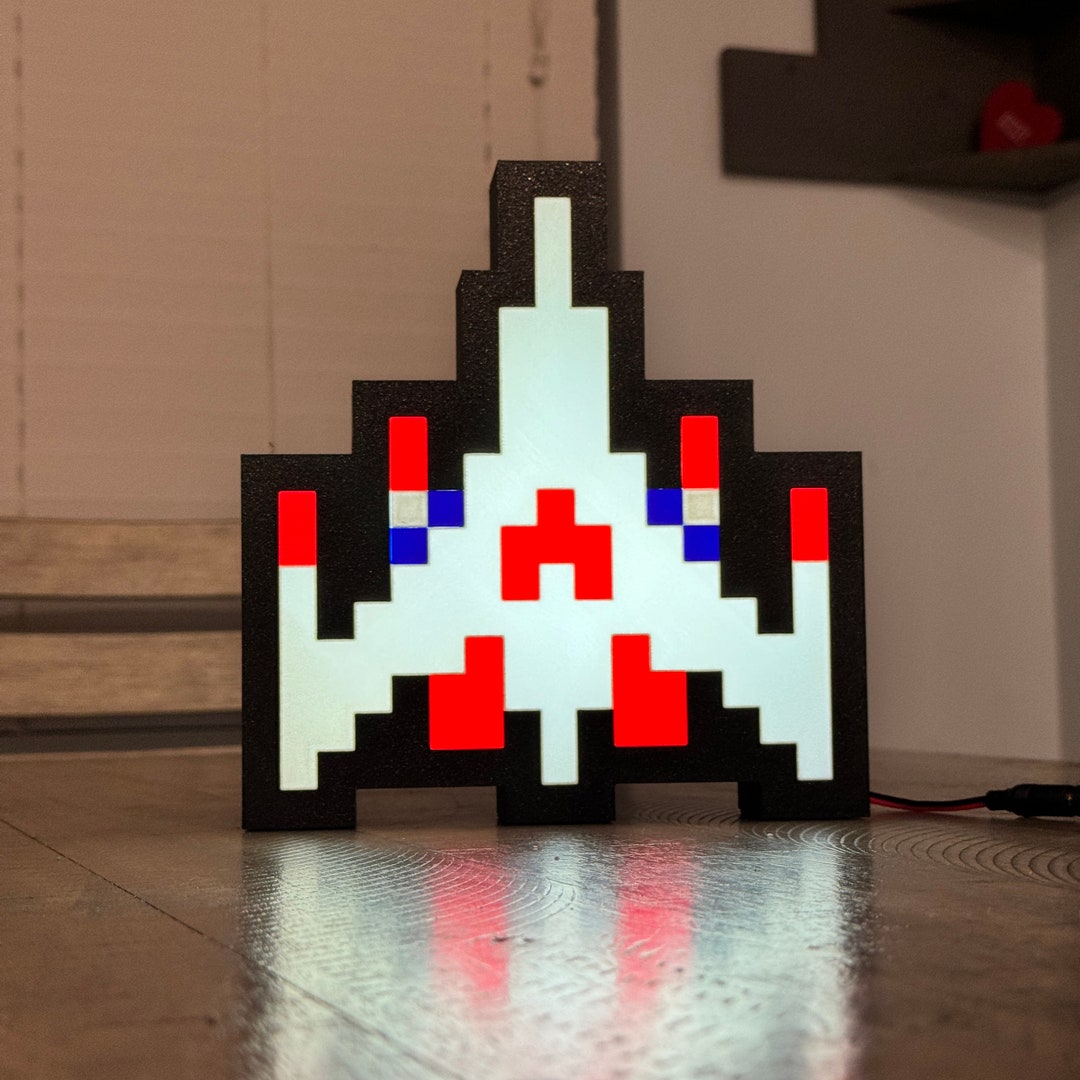 3D Printing STL Light Box Galag (digital STL and 3MF File) - Etsy