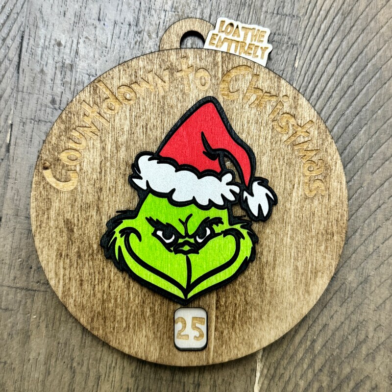 Grinch Countdown - Etsy