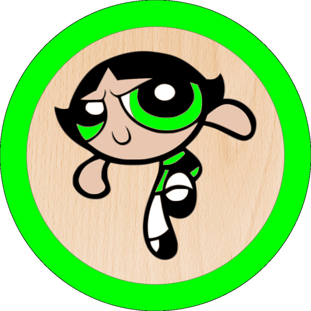 Green PPG Stacked Sign DXF SVG Files for Laser Cutting - Etsy