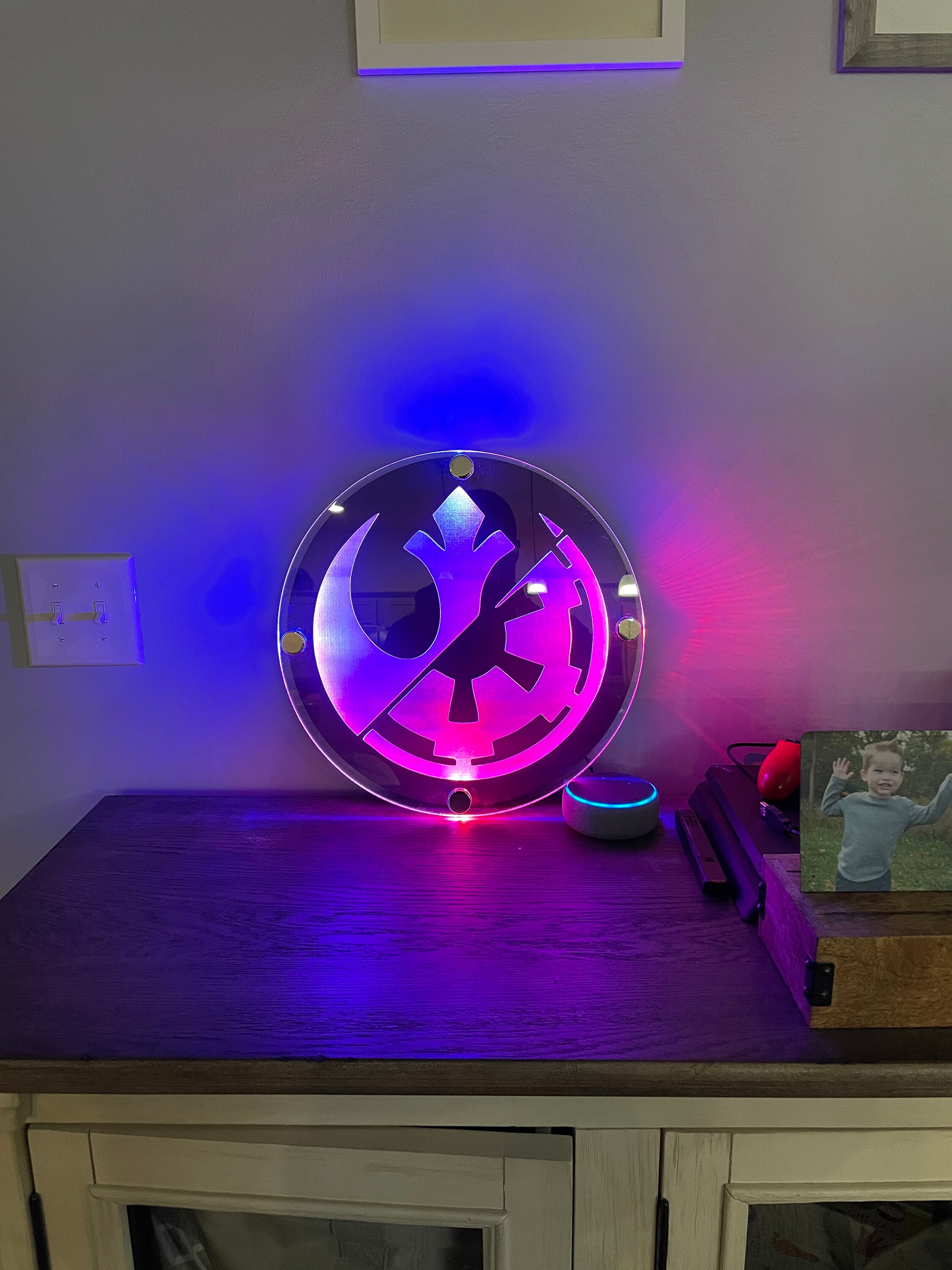 Light-dark Side DXF SVG CRV Files for Cnc and Laser Engraving - Etsy