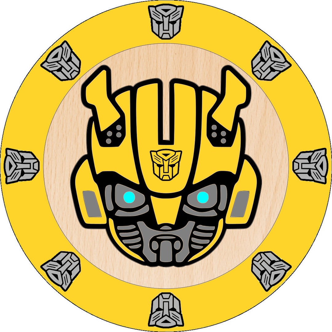 Bumble Stacked Sign DXF SVG Files for Laser Cutting - Etsy