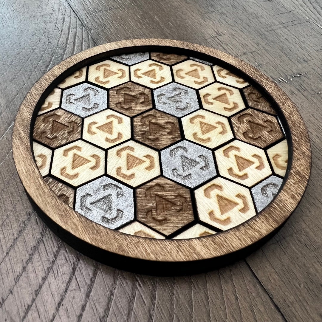 Steel Coaster DXF SVG Files Fo Laser Cutting - Etsy