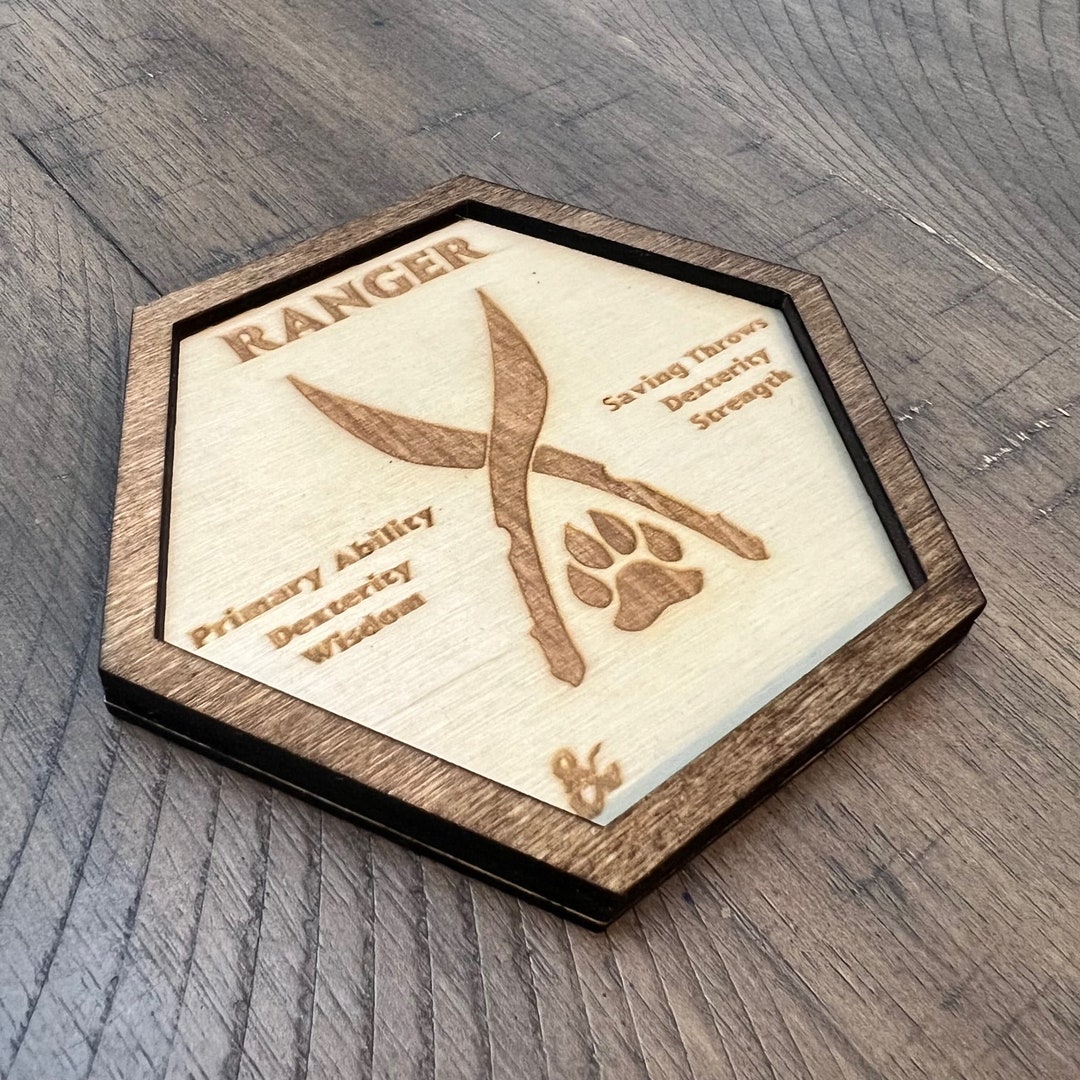 Ranger Coaster DXF SVG Files Fo Laser Cutting - Etsy