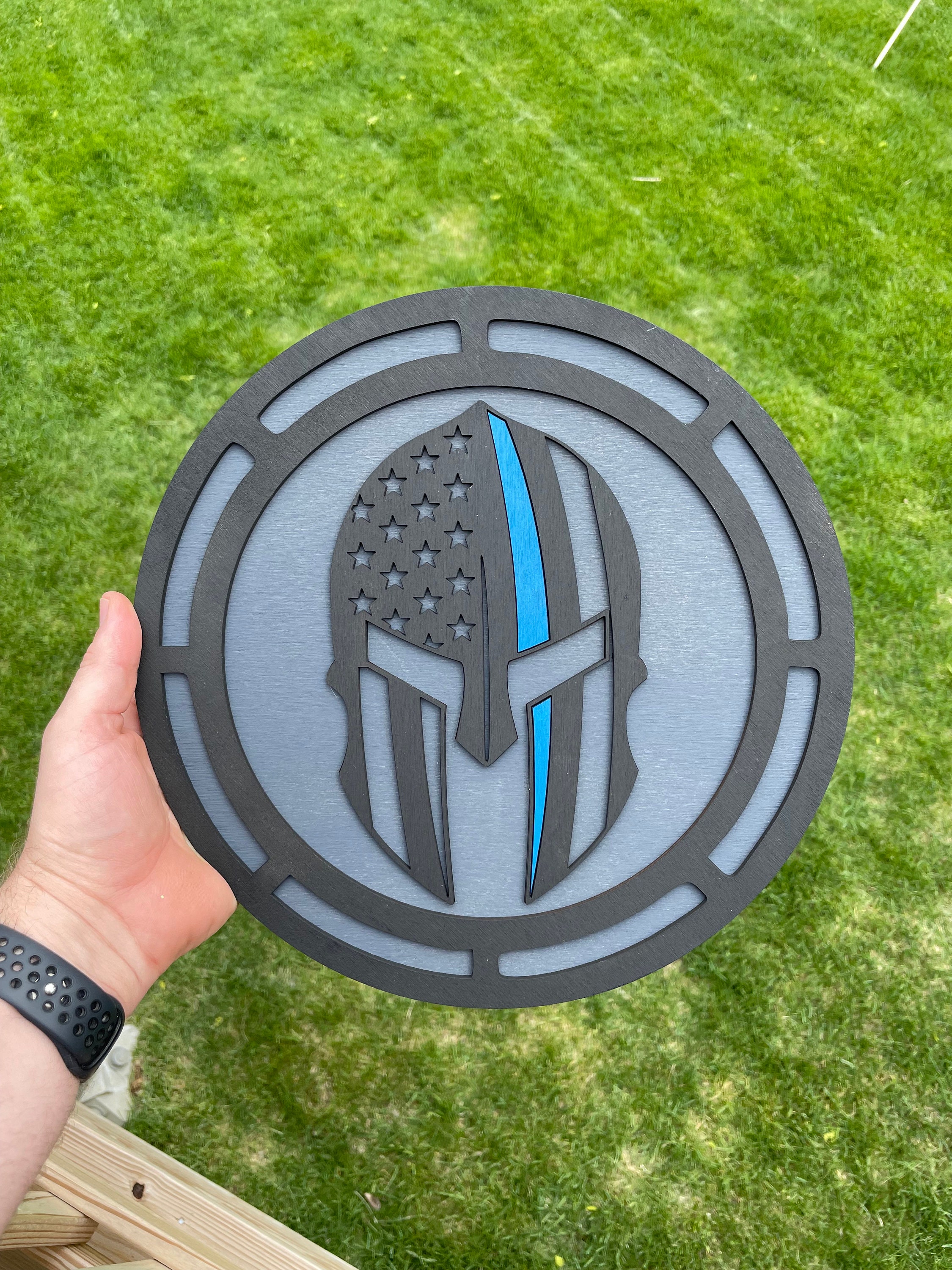 Stacked Spartan Sign DXF SVG Files for CNC and Laser Cutting - Etsy Canada