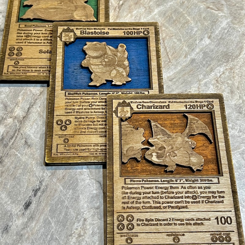 Laser Cut Files Pokemons - Etsy