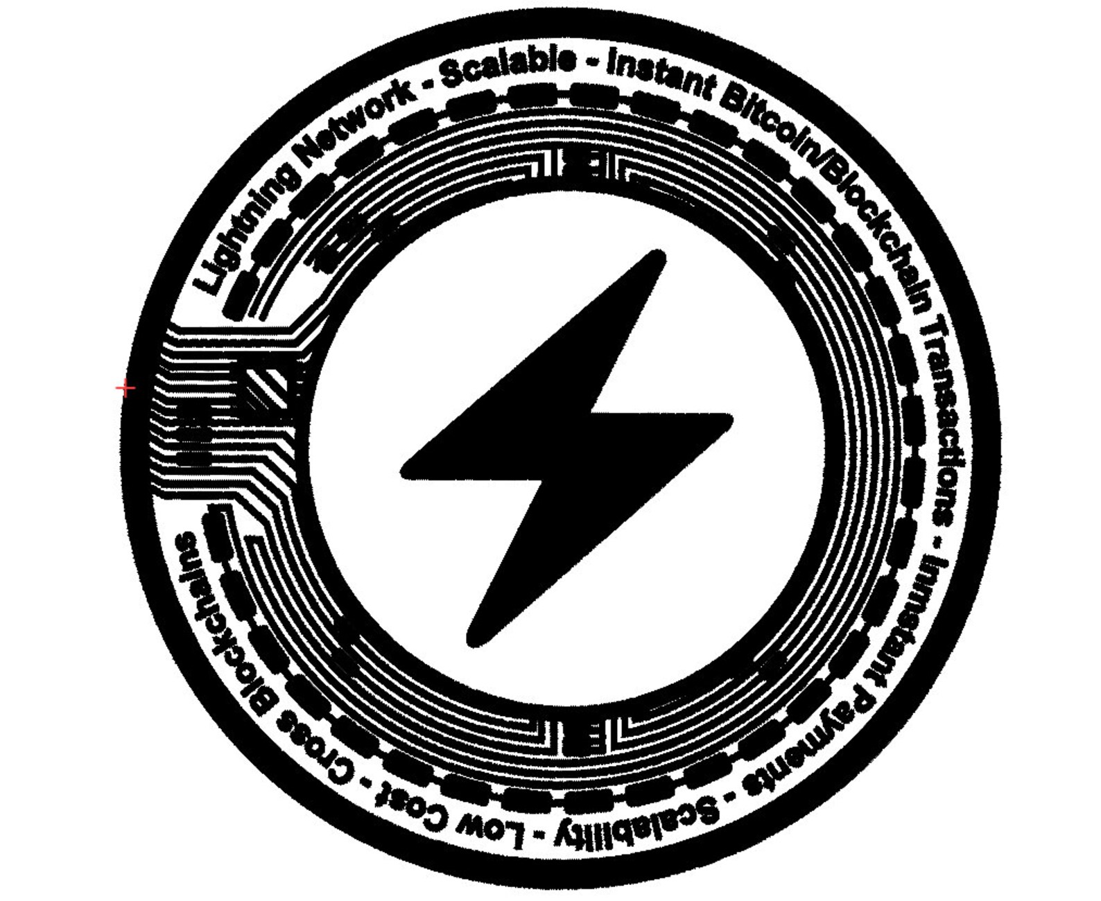 Lightning Network Crypto Coin SVG DXF for Laser Engraving - Etsy