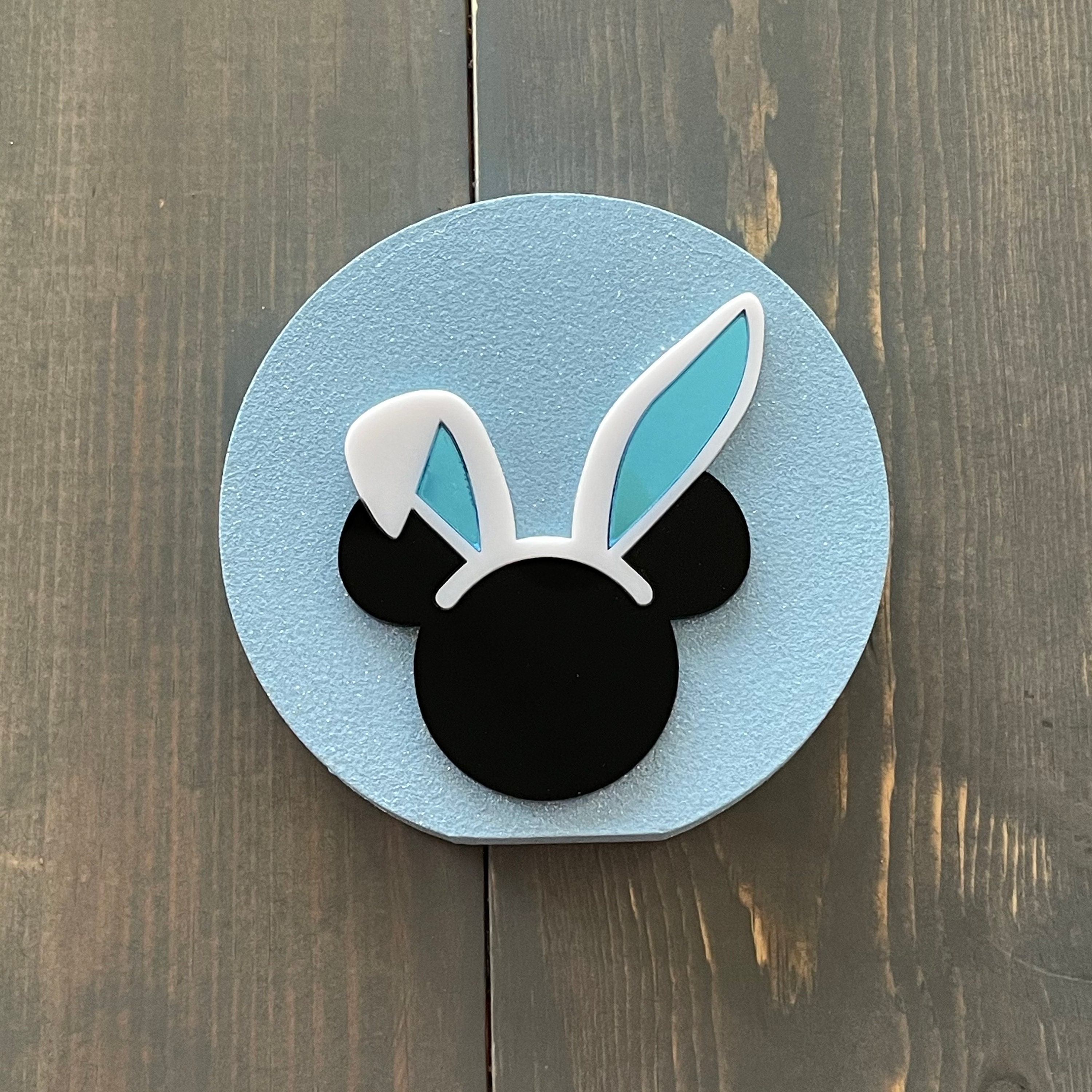 Easter Mouse Round SVG and DXF for Laser Cutting and CNC | Etsy