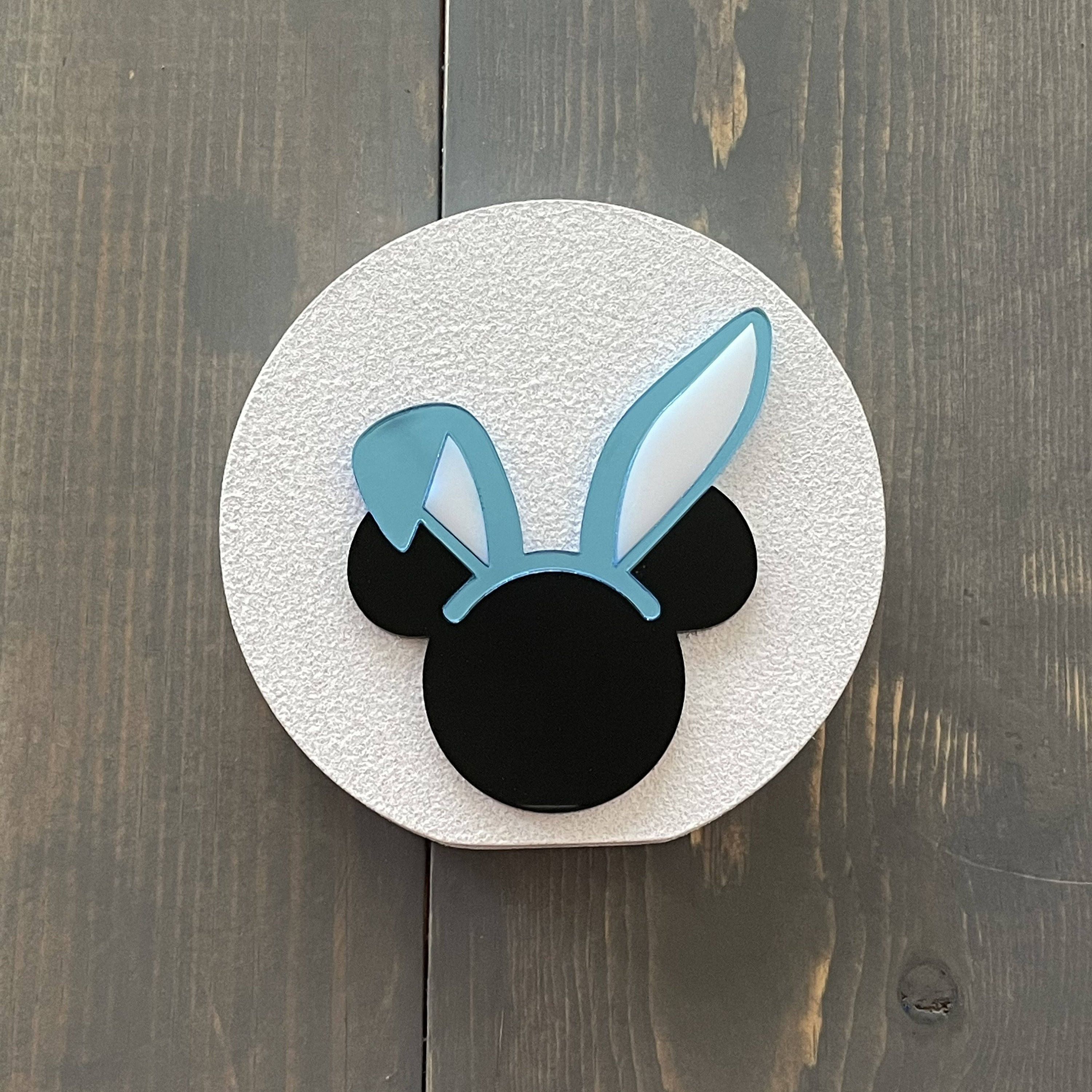 Easter Mouse Round SVG and DXF for Laser Cutting and CNC | Etsy