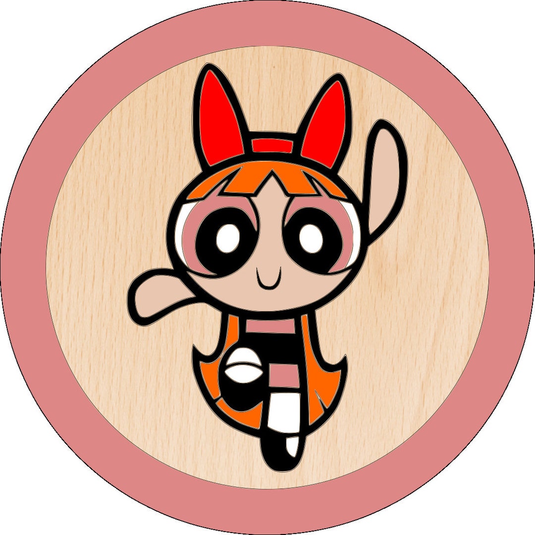 Pink PPG Stacked Sign DXF SVG Files for Laser Cutting - Etsy