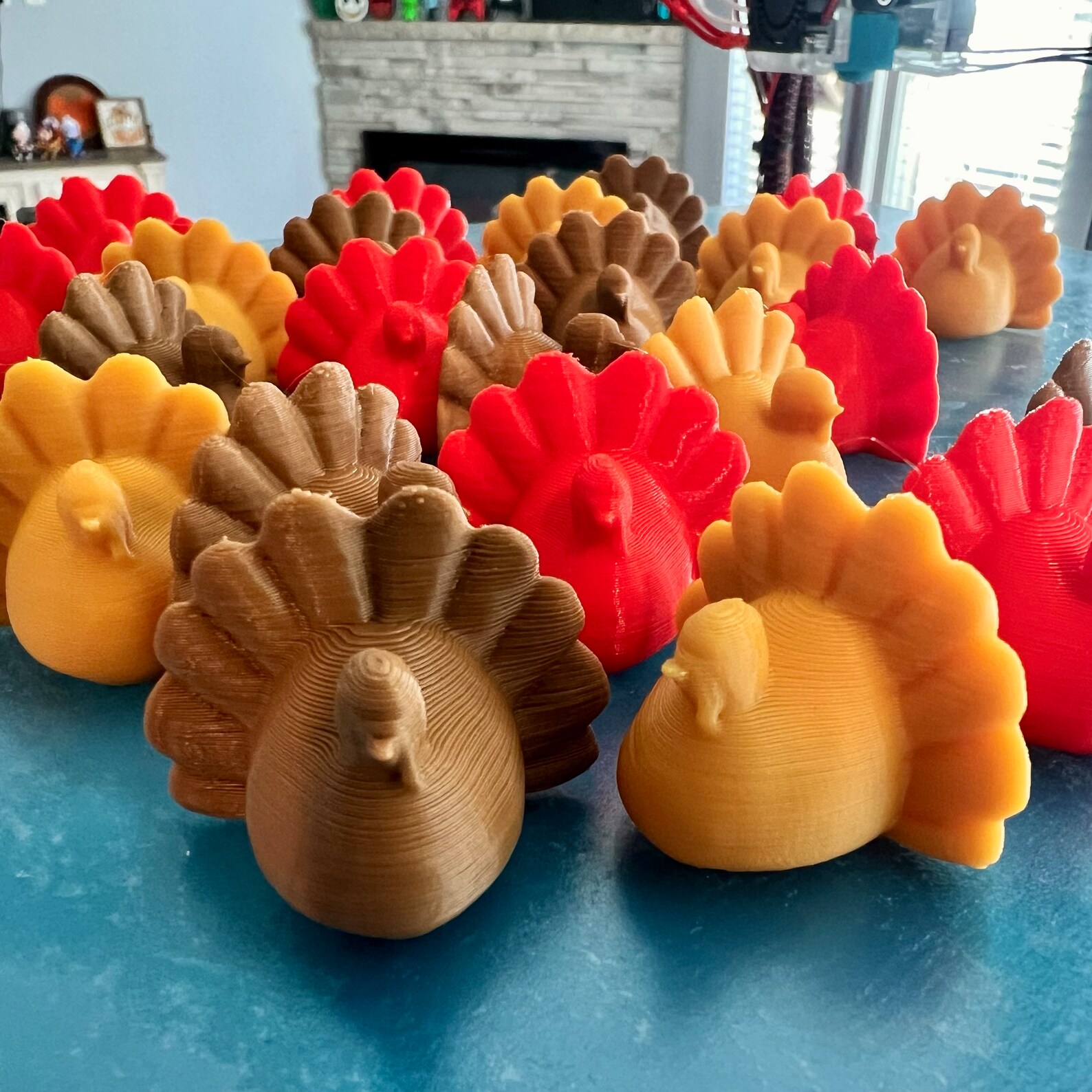 Thanksgiving Turkey 3D Model STL - Etsy