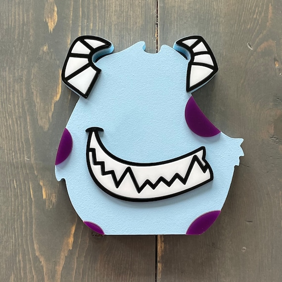 Big Monster Icon SVG and DXF for Laser Cutting or CNC - Etsy