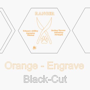 Ranger Coaster DXF SVG Files Fo Laser Cutting - Etsy