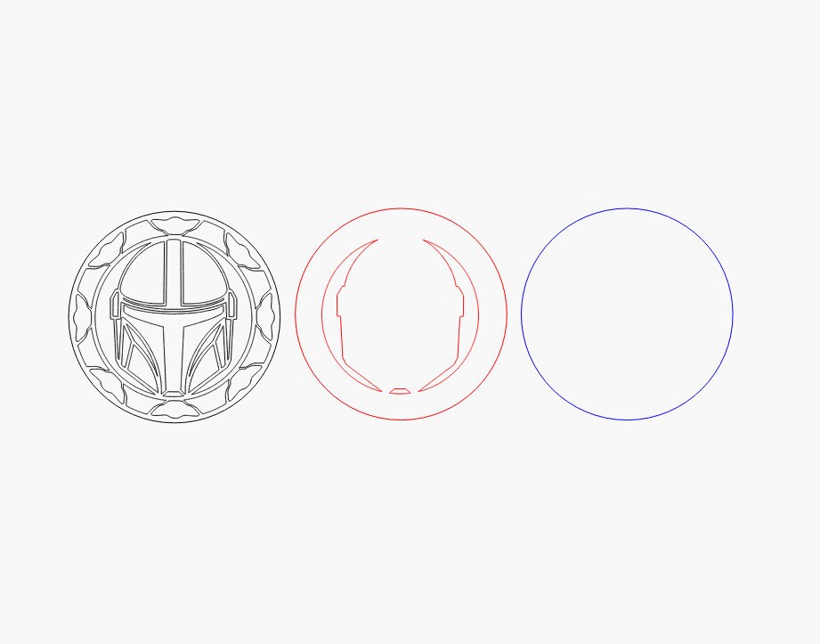 Stacked Bounty Hunter Sign DXF SVG Files for CNC and Laser Cutting - Etsy