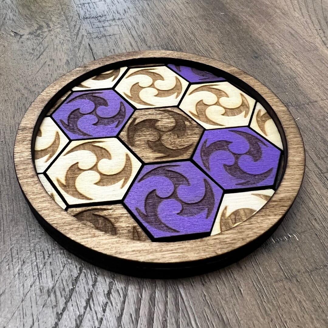 Electro Coaster DXF SVG Files Fo Laser Cutting - Etsy