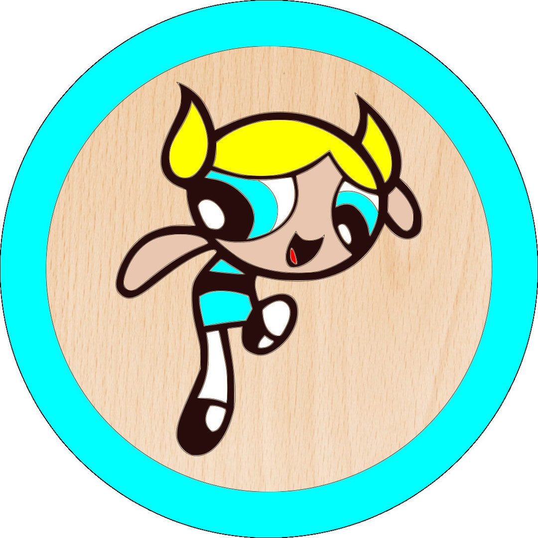 Blue PPG Stacked Sign DXF SVG Files for Laser Cutting - Etsy