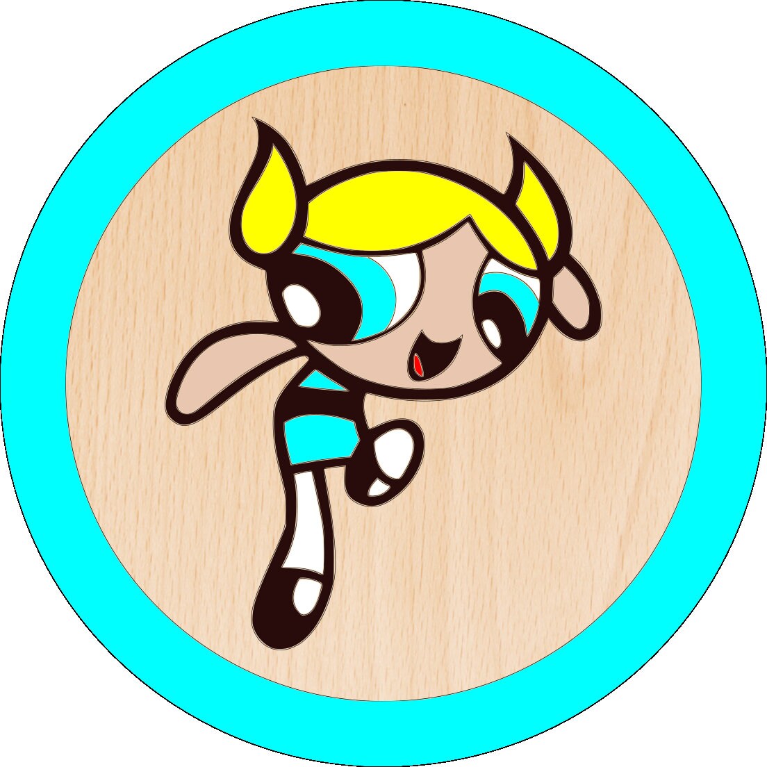 Blue PPG Stacked Sign DXF SVG Files for Laser Cutting - Etsy Canada