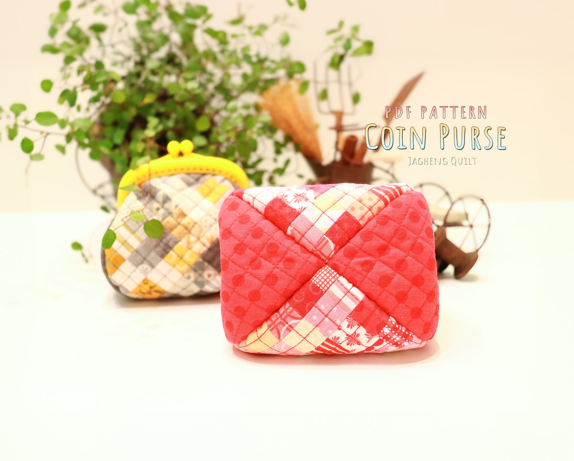 Coin Purse: PDF Pattern WITHOUT Written Instructions, See the Video ...