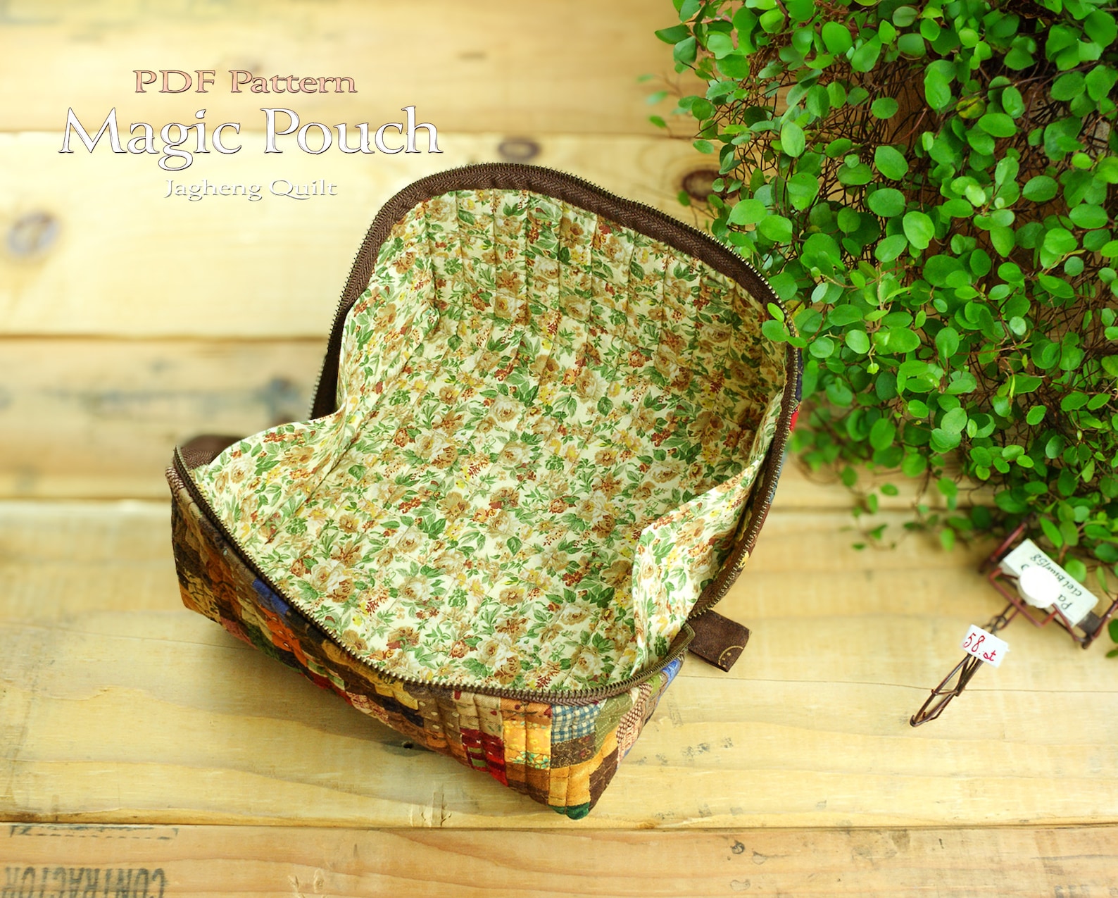 Magic Pouch : PDF Pattern WITHOUT Written Instructions, See the Video ...