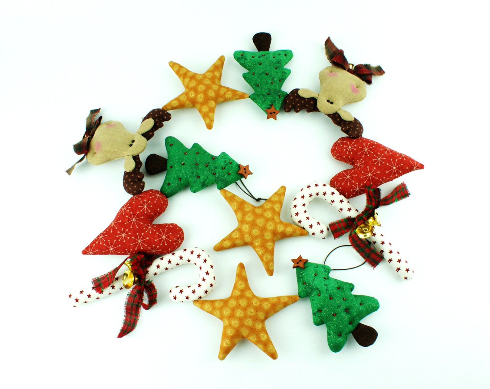 PDF Christmas Garland Sewing Pattern & Tutorialvideo in - Etsy
