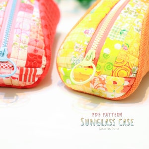 Sunglass Case: PDF Pattern WITHOUT Written Instructions, See the Video Tutorial on Youtube - Etsy