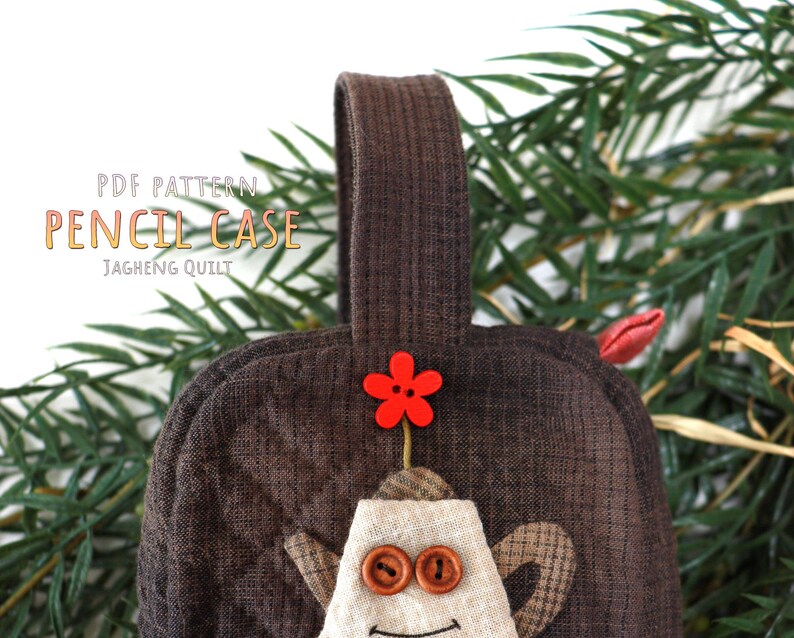 Kettle Robot Pencil Case PDF : PDF Pattern WITHOUT Written Instructions ...