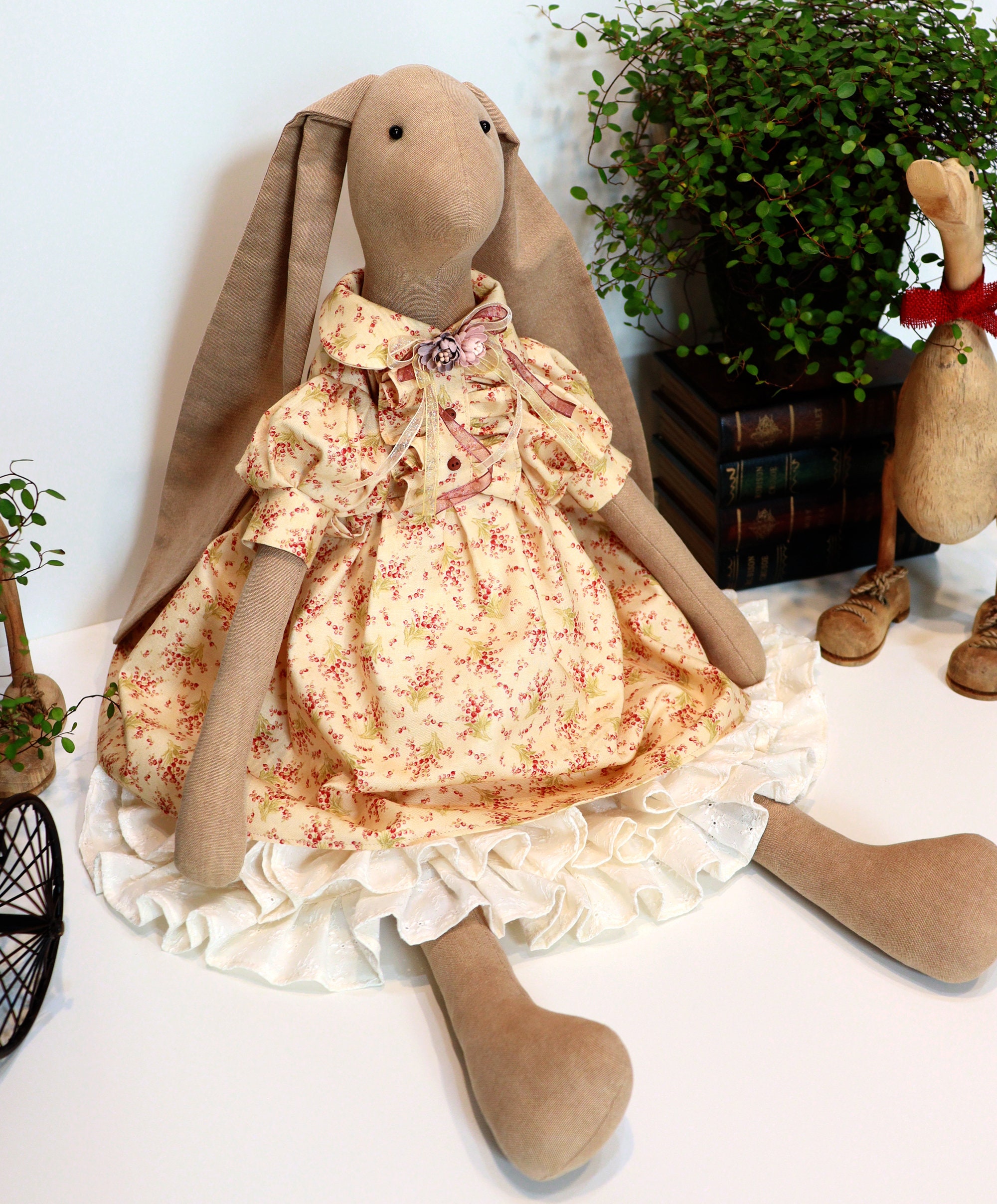 Big Bunny Doll : PDF Pattern WITHOUT Written Instructions See - Etsy