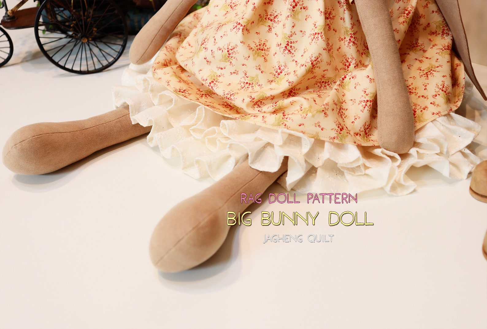 Big Bunny Doll : PDF Pattern WITHOUT Written Instructions See - Etsy