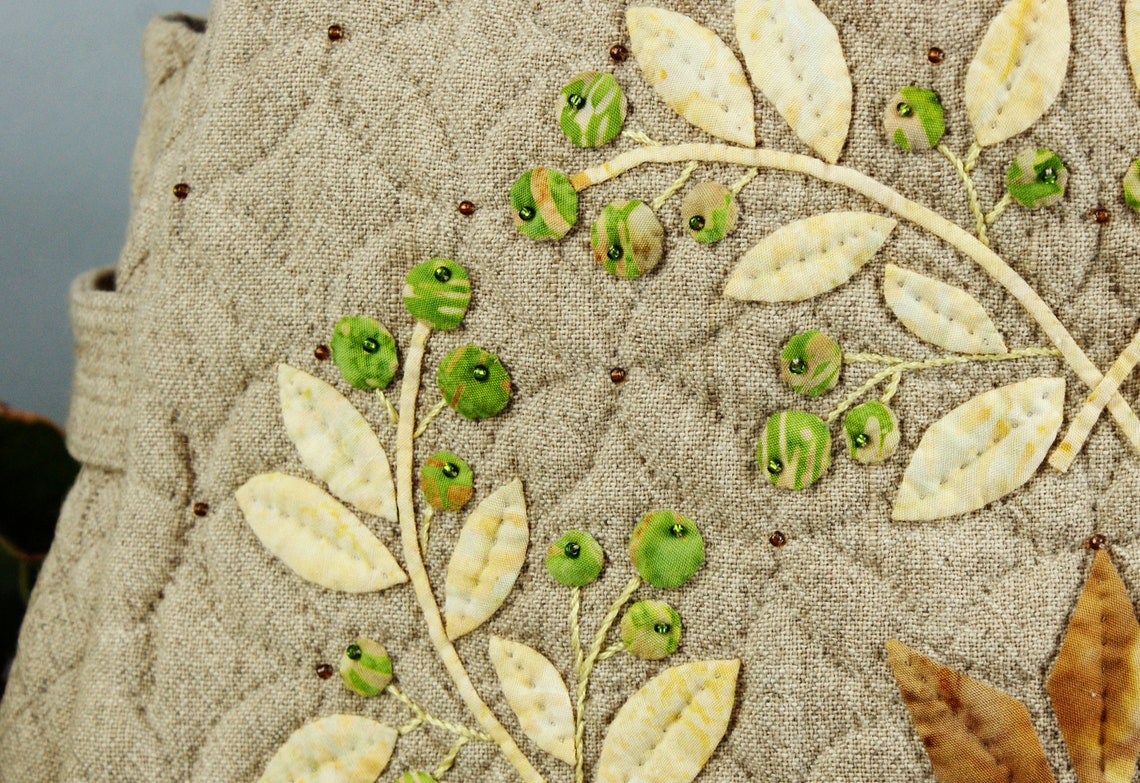 Applique Quilting Bag PDF Pattern & Tutorial | Etsy