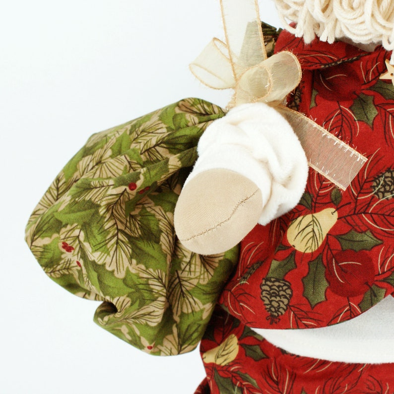 Santa Claus Doll : PDF Pattern & color photosPDF pattern | Etsy