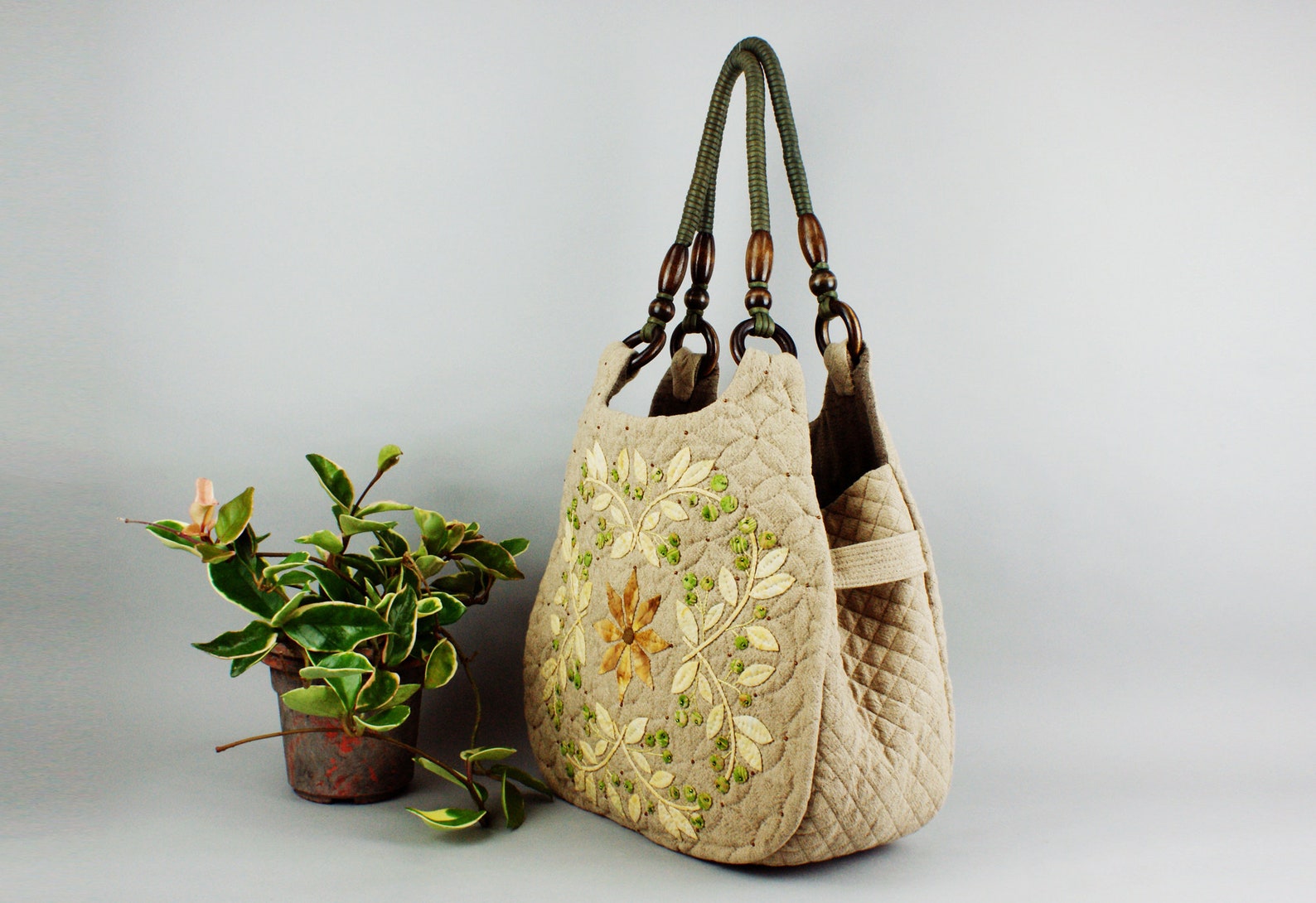 Applique Quilting Bag PDF Pattern & Tutorial - Etsy