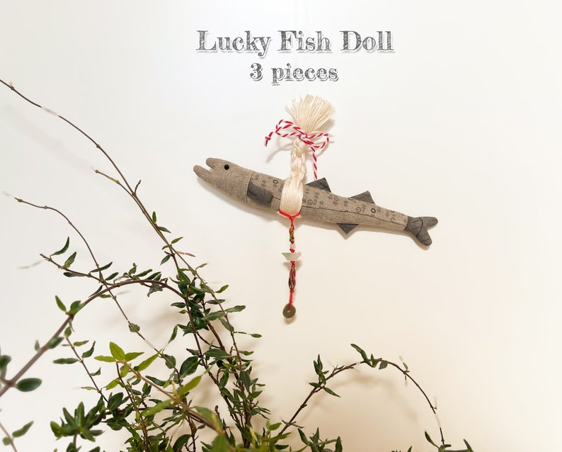 Lucky Fish Doll (3 Pieces) PDF Sewing Pattern WITHOUT Written ...