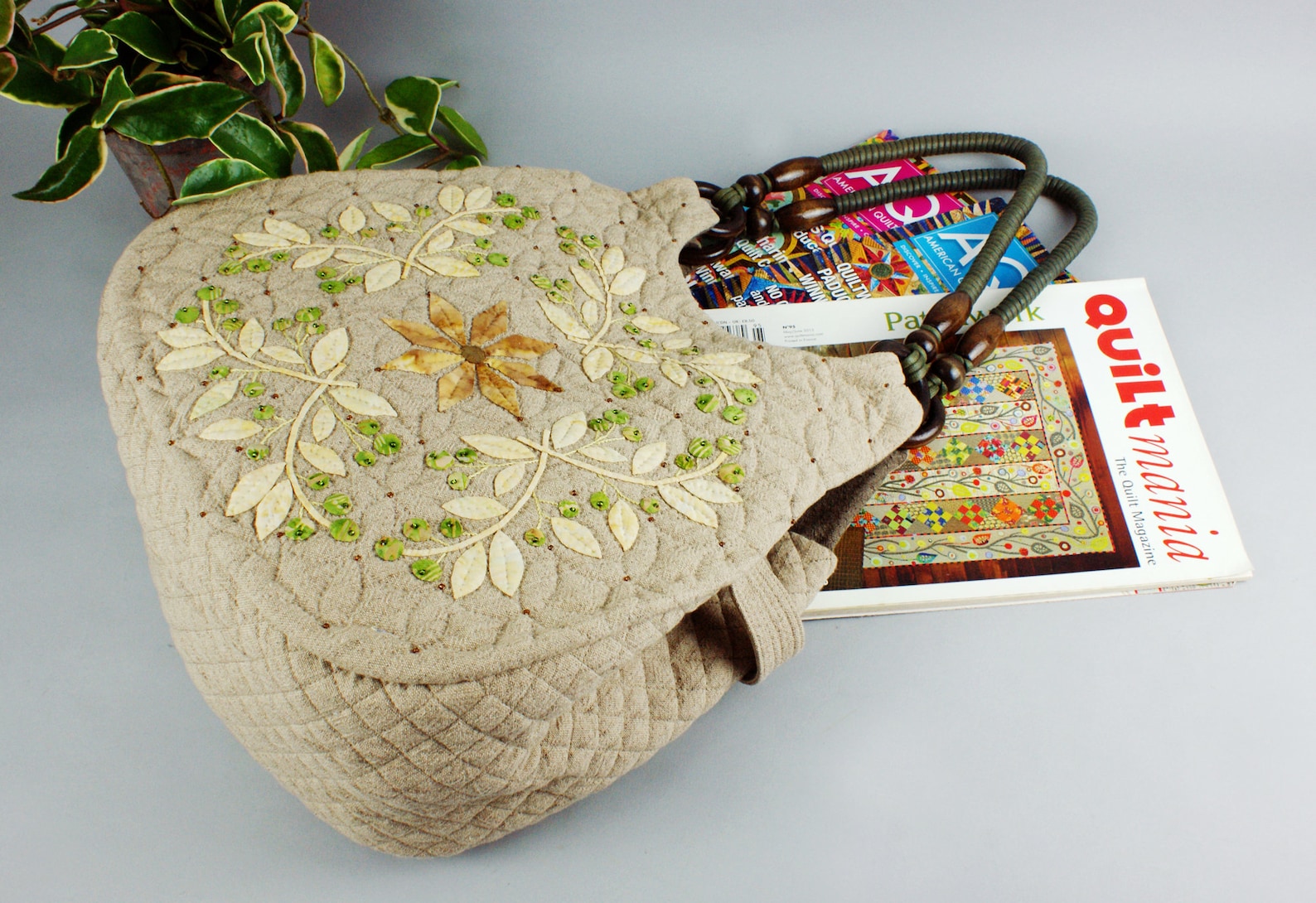 Applique Quilting Bag PDF Pattern & Tutorial - Etsy