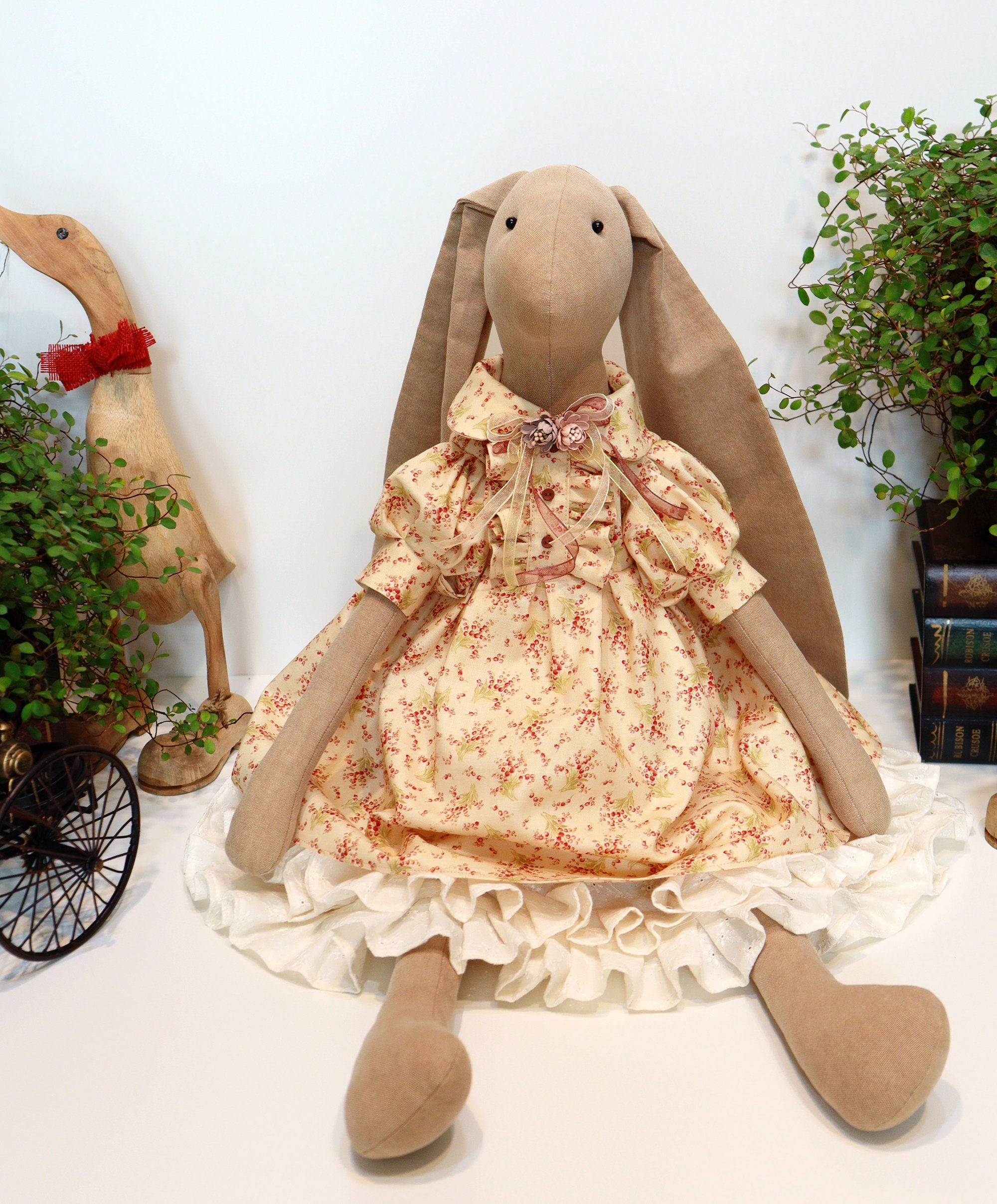 Big Bunny Doll : PDF Pattern WITHOUT Written Instructions See - Etsy